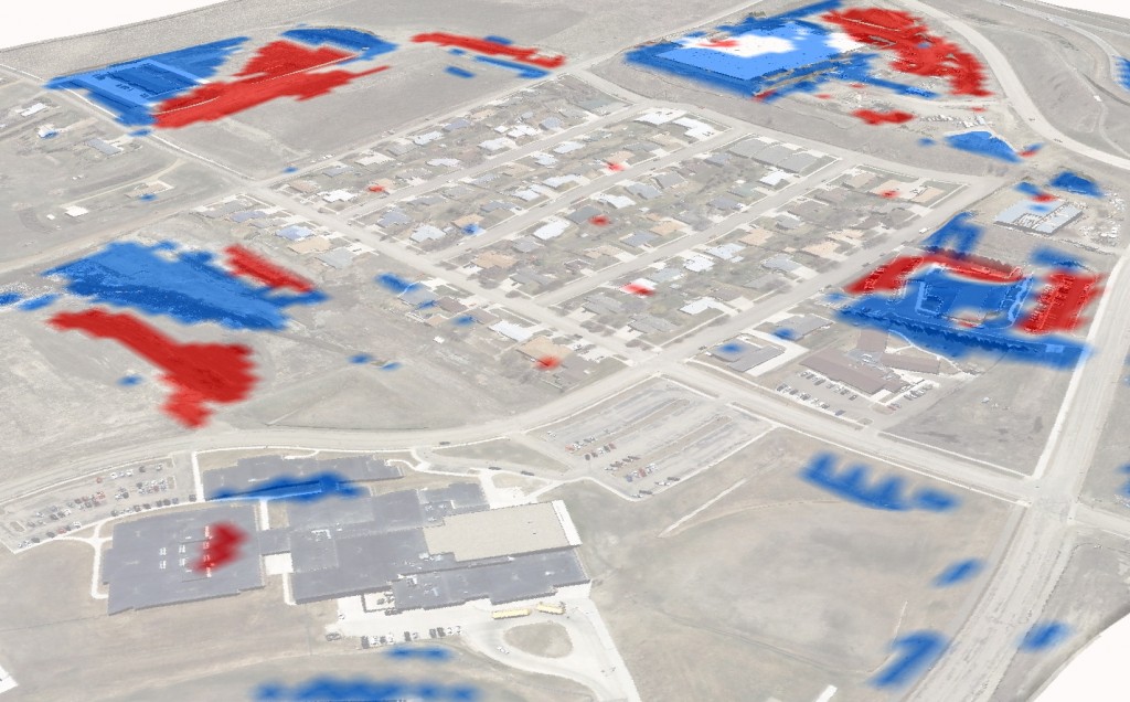 Topographic Change Detection Models from LiDAR » Borders & Frontiers